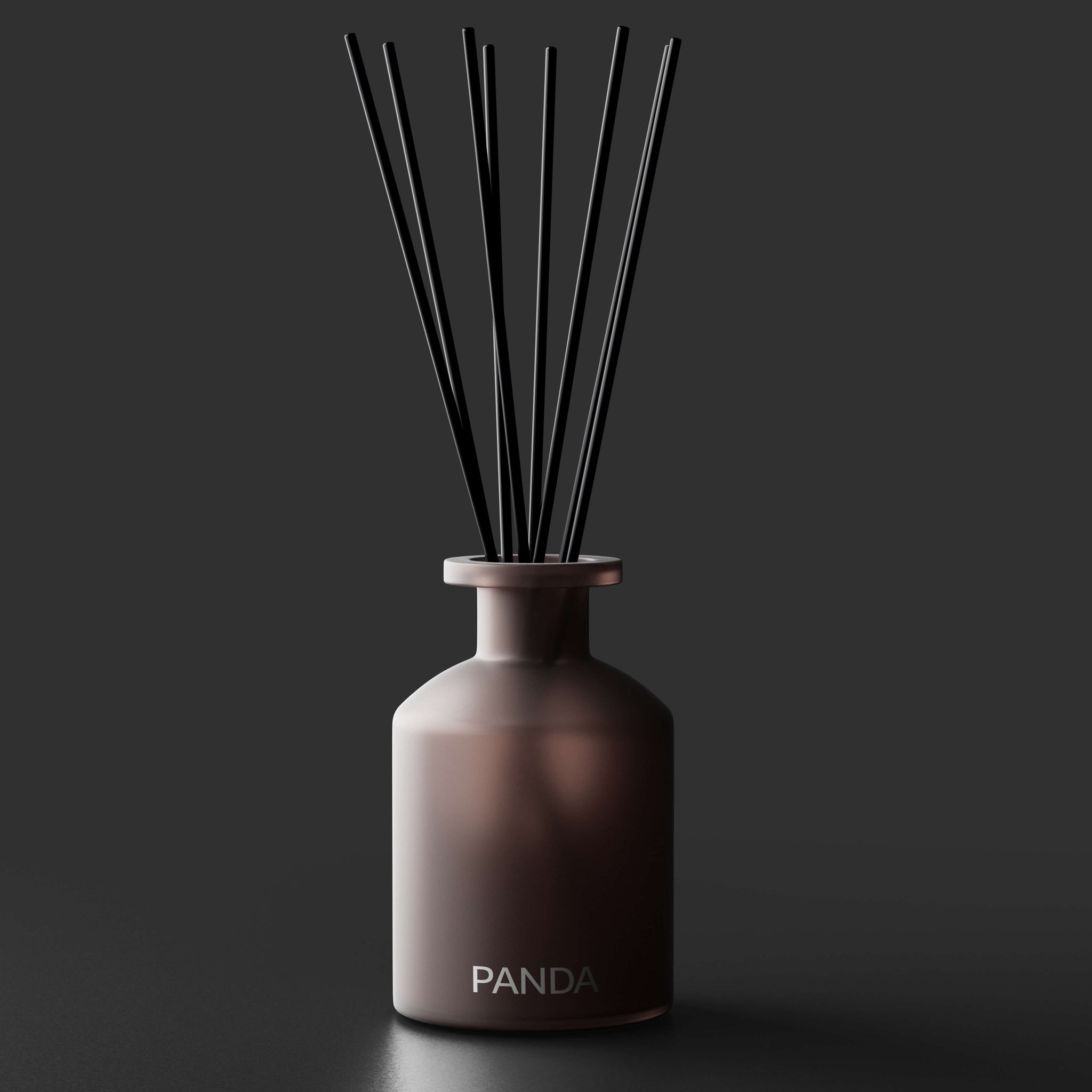 Custom Branded 6oz Frosted Glass Reed Diffuser - Colour Options, Add Y ...